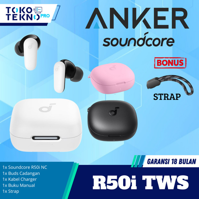 Jual Anker Soundcore R50i / R50i NC Earbuds Adaptive Noise Canceling ...