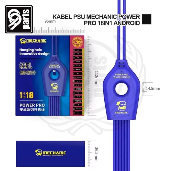 Jual Kabel Power Supply Mechanic Power Pro 18in1 Android / Mechanic ...