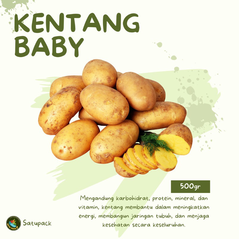 Jual KENTANG BABY / KENTANG MANIS - 500gr | Shopee Indonesia