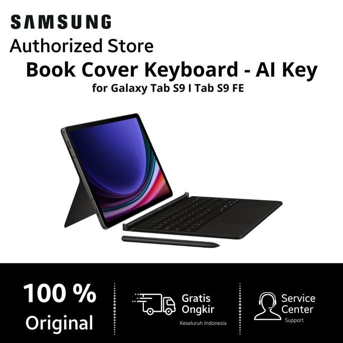 Jual Keyboard - Samsung Book Cover Keyboard Tab S9 Tab S9 FE - AI Key ...