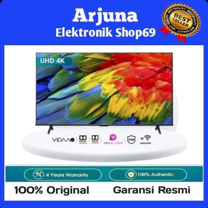 Jual Hisense 55E6K LED TV 55 Inch UHD 4K Easy Smart TV 55E6 | Shopee ...