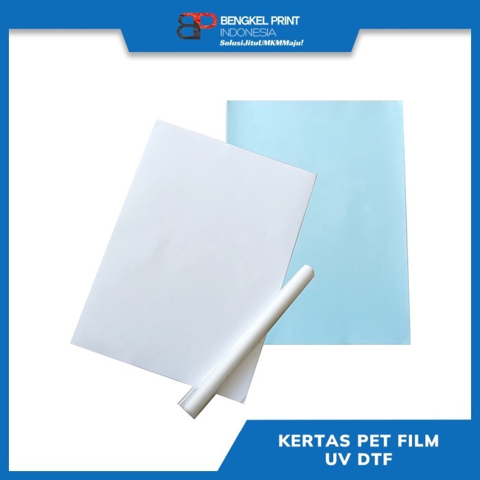 Jual Kertas PET Film UV DTF Ukuran A3 Bahan UV DTF | Shopee Indonesia