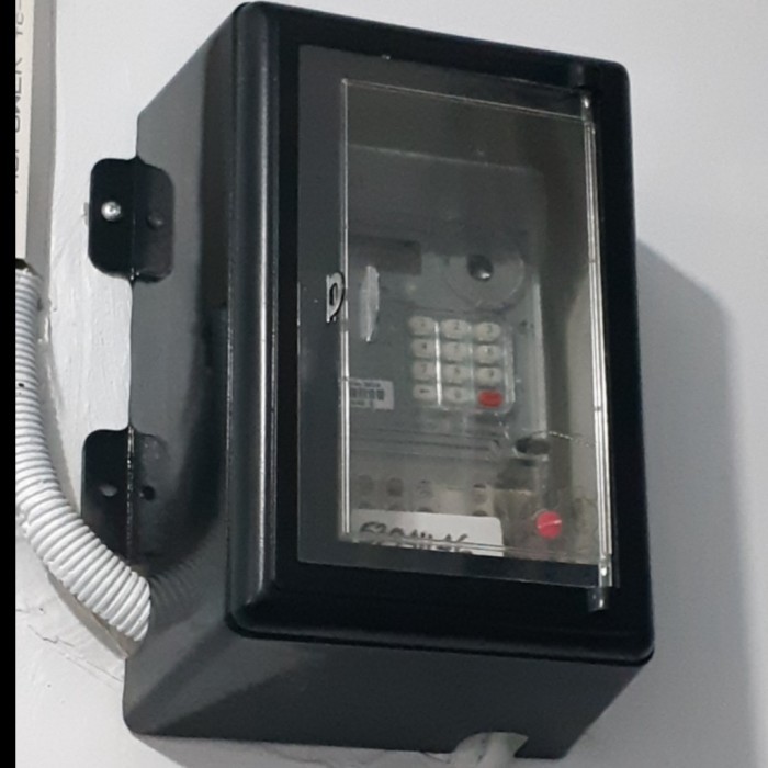 Jual Box Listrik Pascabayar Pendek/ Box Token Listrik Polos + Bubble ...