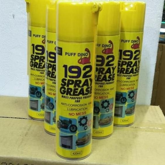 Jual TERMURAH - PUFF DINO 192 SPRAY GREASE 100ML" 420ML | Shopee Indonesia