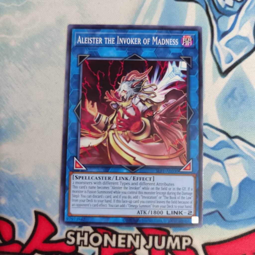 Jual yugioh AE aleister the invoker of madness SLF1-AE030 C original | Shopee Indonesia