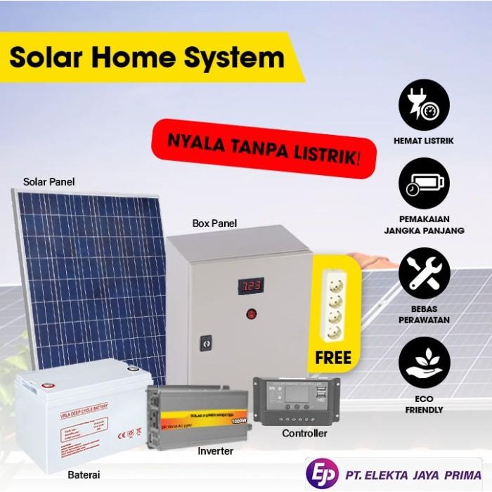 Jual Ejp Paket Shs Solar Home System Plts Off Grid Mini 120Wp Shs ...