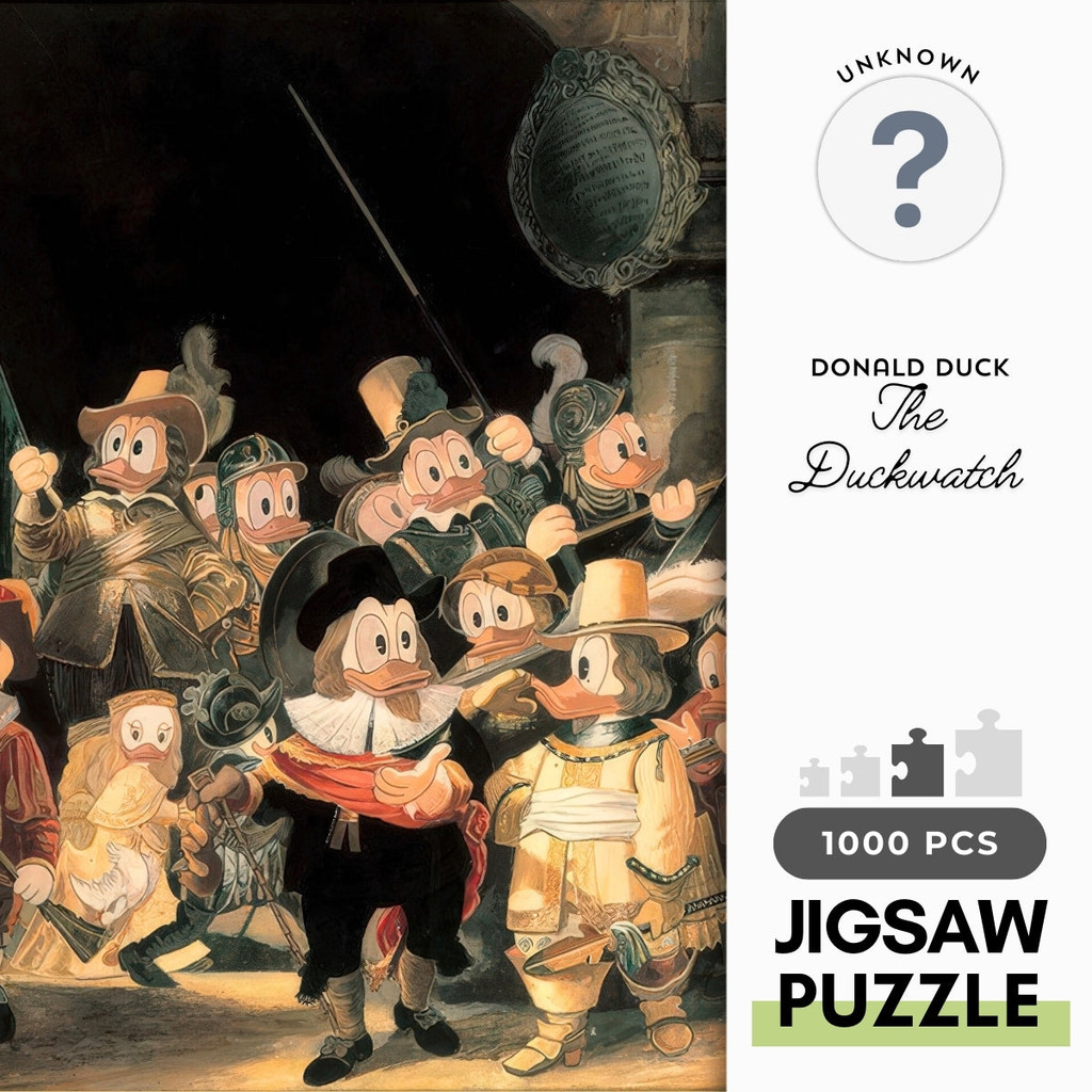 Jual Donald Duck Shop 39706 Donald Duck • The Duckwatch 1000 Pieces ...
