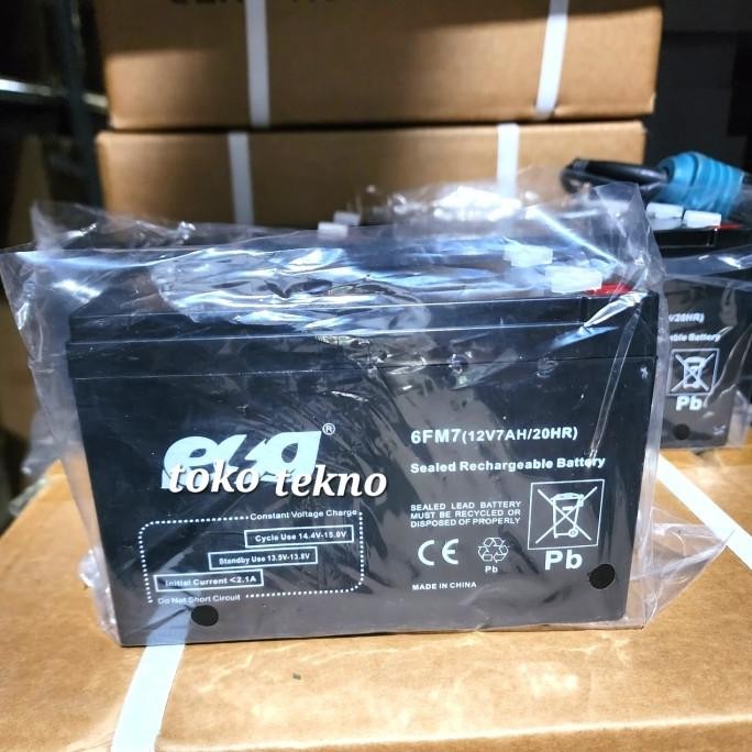 Jual AKI KERING 12V 7AH | AKI UPS 7AH BATTERY KERING AKI - BOX POWER ...