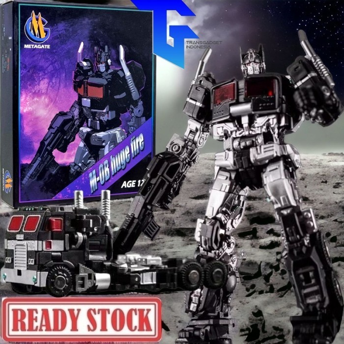 Jual METAGATE M-01B Black Huge Fire - Transformers G1 Nemesis Prime ...