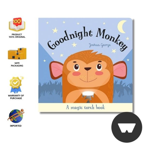 Jual Imagine That - Goodnight Monkey: Magic Flashlight Book | Shopee ...