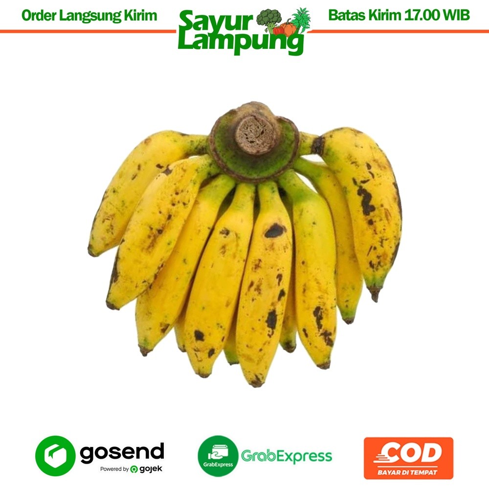 Jual Pisang Janten 1 Sisir - Sayur Lampung | Shopee Indonesia
