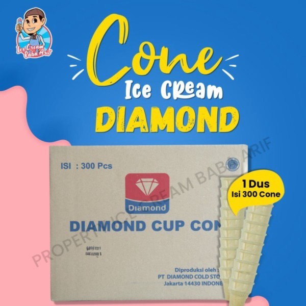 Jual cone es krimcone mcd cone ice creamcone es krim diamond 1 dus ...