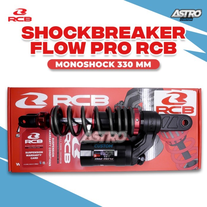 Jual ShockBreaker RCB Vario 125 150 Monoshock Flow Pro Series 330 MM Suspension Tabung Atas ...