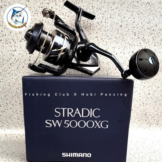 Jual Reel Shimano Stradic SW 2024 4000 5000 XG 6000 8000 10000, Salt Water, Power Handle ...