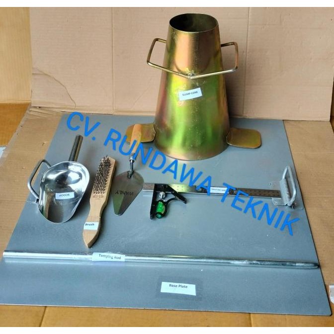Jual Jual Slump Test Set / Alat Slump Test Set / Slump Test 1Set ...
