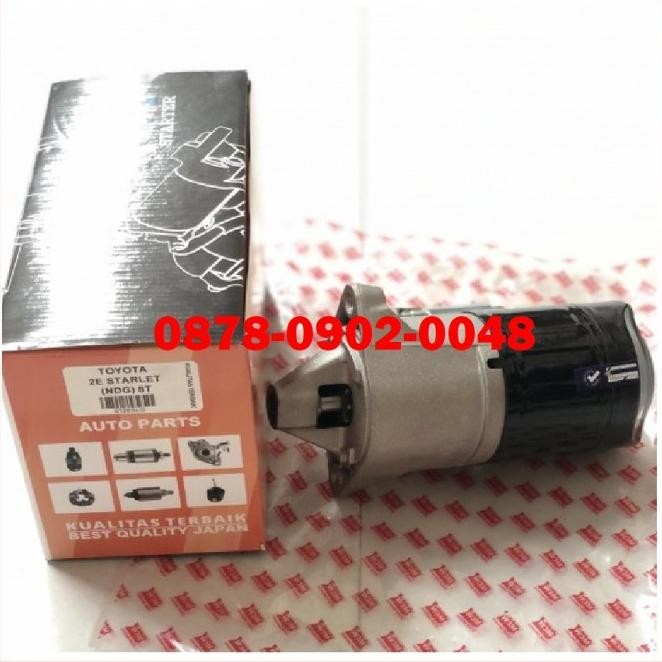 Jual Dinamo Starter Toyota 2E Starlet G 8T 12V - Spare Part Mobil ...