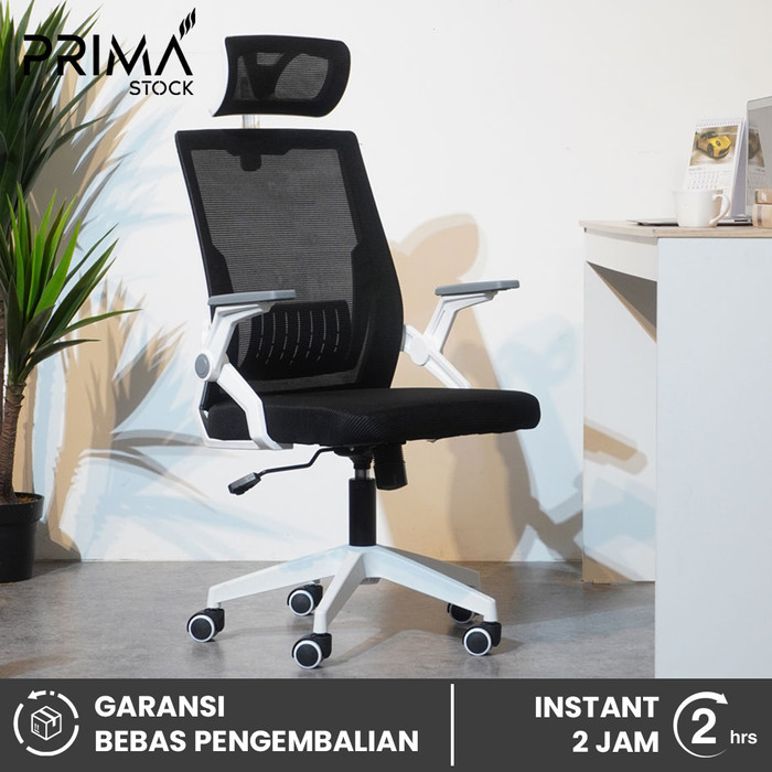 Jual Kursi Kantor Minimalis Direktur Manager Office Jaring Mesh Model ...