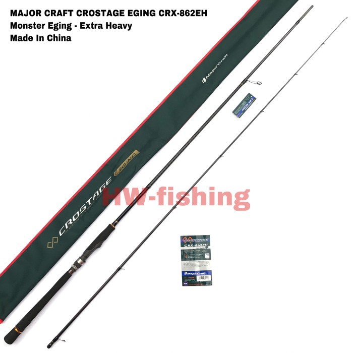 Jual MAJOR CRAFT CROSTAGE EGING CRX-862EH Monster Eging - Joran Cumi | Shopee Indonesia