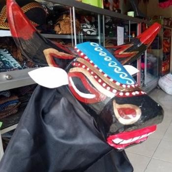 Jual BISMILAH STROMAPABELLIUBAYER BANTENG BANTENGAN KAYU / BANTENGAN ...
