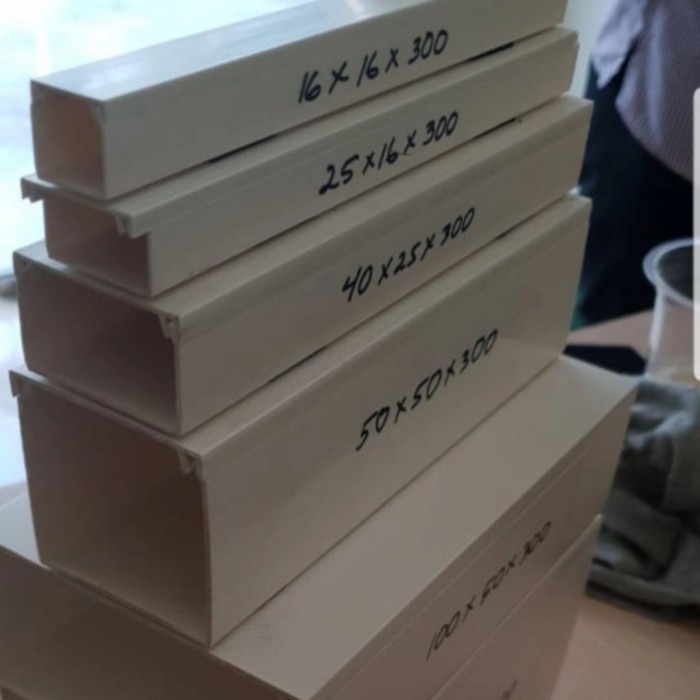 Jual Makin Y4Kin!- Kabel Tray Pvc / Cable Duck Ukuran 100X60X3000Mm ...