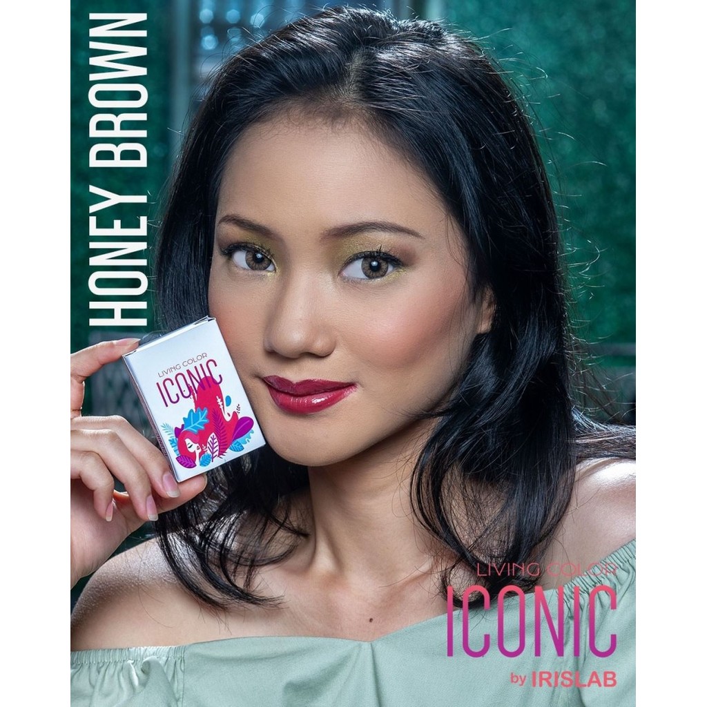 Jual LIVING COLOR BY IRISHLAB Softlens Iconic Normal | Shopee Indonesia