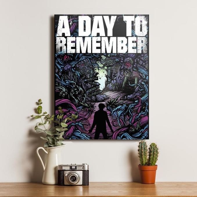 Jual ADTR A DAY TO REMEMBER POSTER KAYU PAJANGAN DEKORASI DINDING RUMAH ...