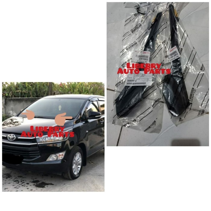 Jual Cover Hood Hinge / Karet Samping Kap Mesin Innova Reborn Original ...