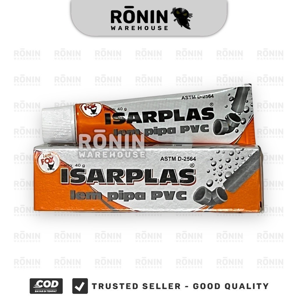 Jual ISARPLAS Lem Pipa Paralon PVC Glue Tube 40g | Shopee Indonesia