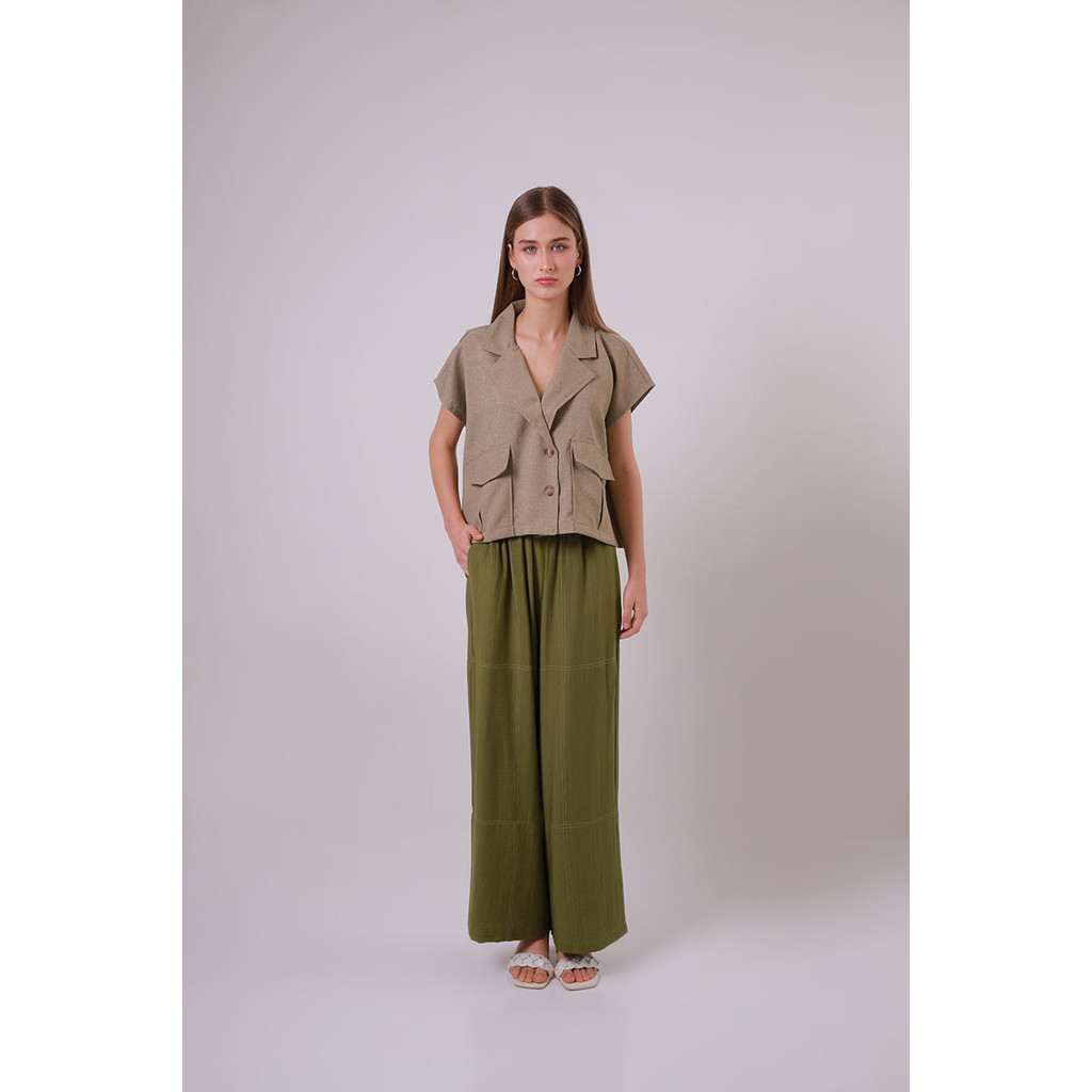 Jual Berrybenka - Outer Vest Wanita Sofia Raven Outer Rompi | Shopee ...