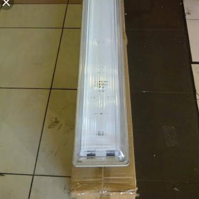 Jual Kap lampu Tl 2x18 waterprof | Shopee Indonesia