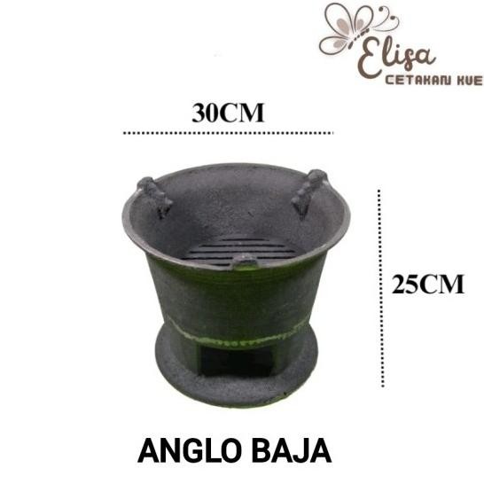 Jual ANGLO BESI COR 30 CM / ANGLO ANGKRINGAN TUNGKU ARANG / TUNGKU BESI ...