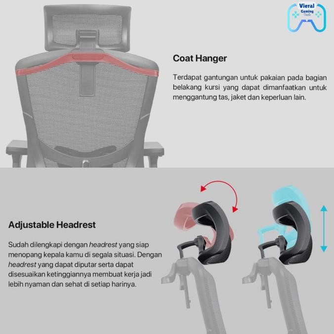 Jual Fantech OCA259 / OCA-259 Kursi Kantor Office Chair | Shopee Indonesia