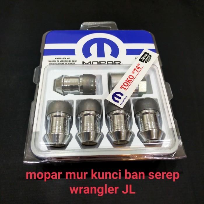 Jual Mopar Mur Kunci Ban Serep 5pc Jeep Wrangler JL Gladiator | Shopee ...