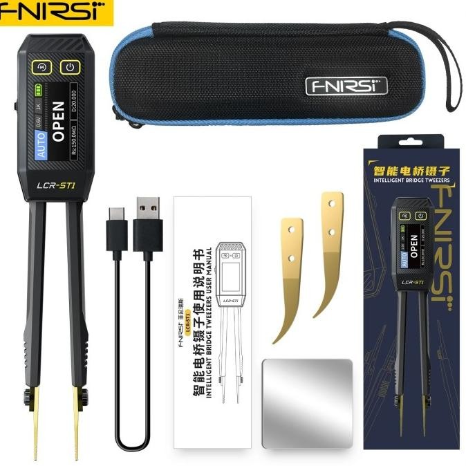 Jual FNIRSI LCR-ST1 Mini Smart Tweezer LCR SMD SMT ESR Tester | Data ...