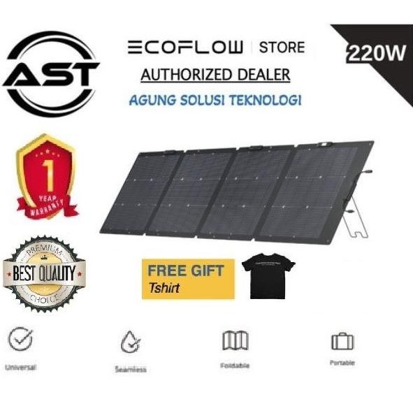 Jual ECOFLOW NEXTGEN 220W BIFACIAL PORTABLE SOLAR PANEL - PANEL SURYA ...