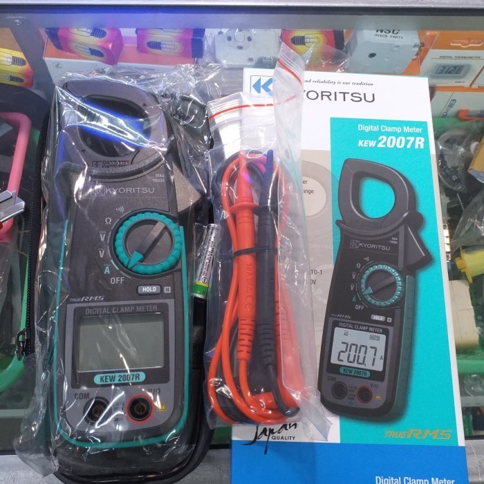 Jual Jual Digital Clamp Meter Kyoritsu 2007R Cek Arus Listrik | Shopee ...