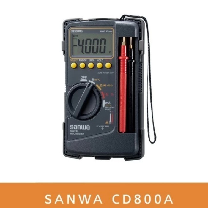 Jual Jual Digital Multimeter Sanwa Cd800A Avometer Tester Cd 800A ...