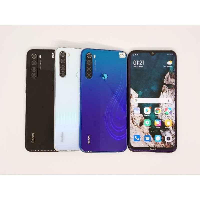Jual Redmi note 8 RAM 6/128 hp second original,hp second murah | Shopee ...
