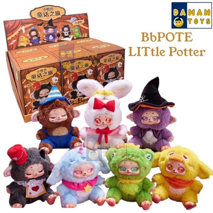 Jual Boneka Blind Box Bbpote Little Potter Monster Fairy Tale Journey ...