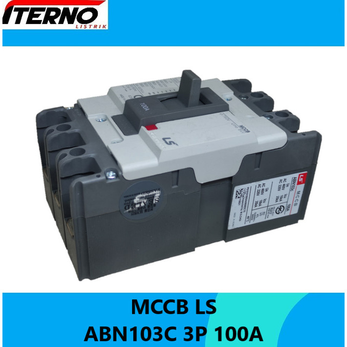 Jual Terbagus Mccb Abn103C 3P 100A Ls Metasol Abn 103C | Shopee Indonesia