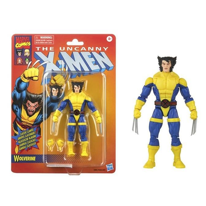 Jual The Uncanny X-Men Marvel Legends Retro WOLVERINE 6-Inch Action ...