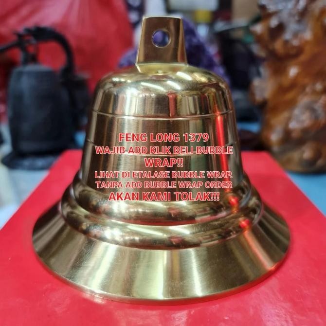 Jual Lonceng Kuningan 5 inch | Shopee Indonesia