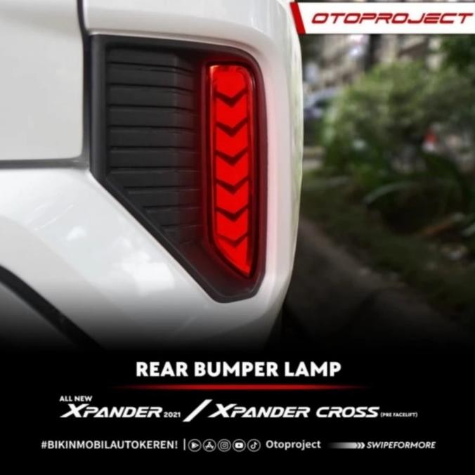 Jual Lampu Bumper Belakang Reflektor All New Xpander / Xpander Cross ...