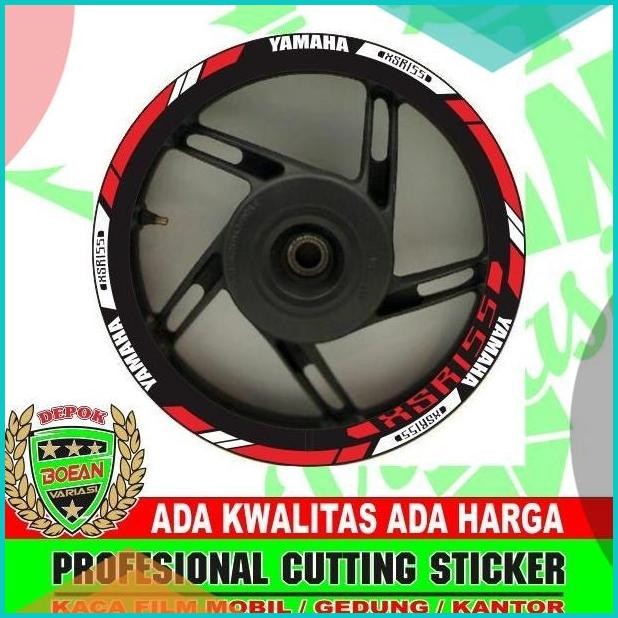 Jual Cutting sticker lis velg yamaha XSR 155 wheels sticker 07D35Z4 ...