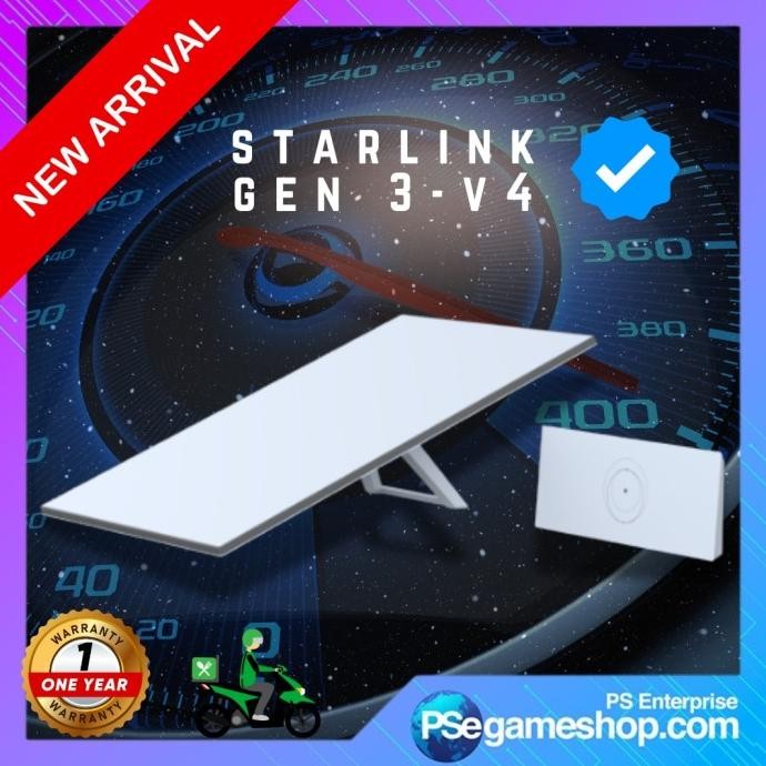 Jual PROMO STARLINK V4 FLAT GEN 3 ANTENA WIFI INTERNET KIT / V3 ...