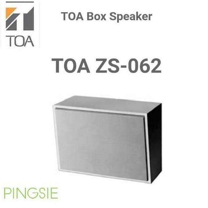 Jual BOX SPEAKER TOA ZS-062 SPEAKER DINDING RUANGAN INDOOR ORIGINAL DAN ...