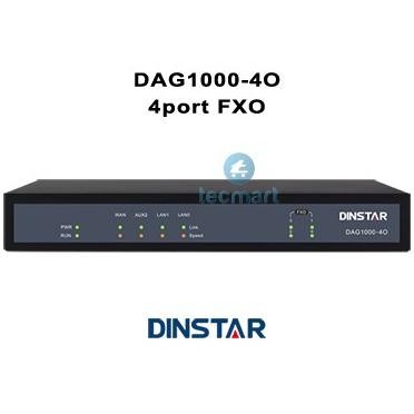 Jual DINSTAR 4 FXO Port Analog VOIP Gateway - DAG1000-4O - 4 Port FXO | Shopee Indonesia
