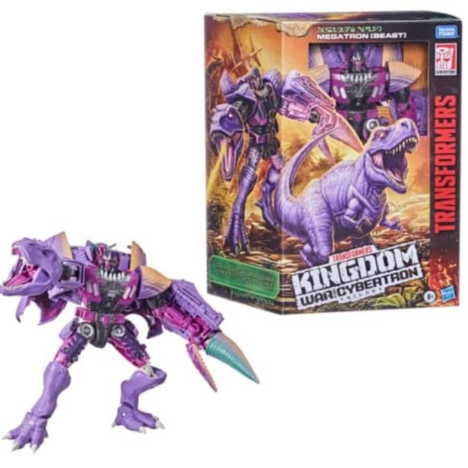 Jual Transformers Kingdom War fo Cybertron Leader Class Megatron Beast ...