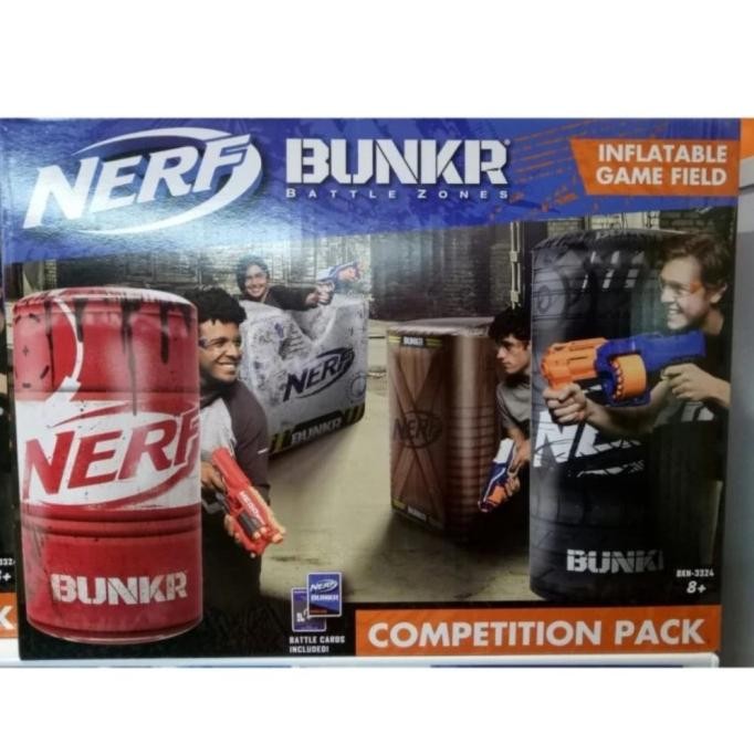 Jual Nerf BUNKR Competition Pack Isi 4 Inflatable Barrier Bunker Balon ...