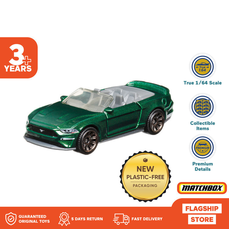 Jual Matchbox Moving Parts 2019 Ford Mustang Convertible - Mainan Mobil ...